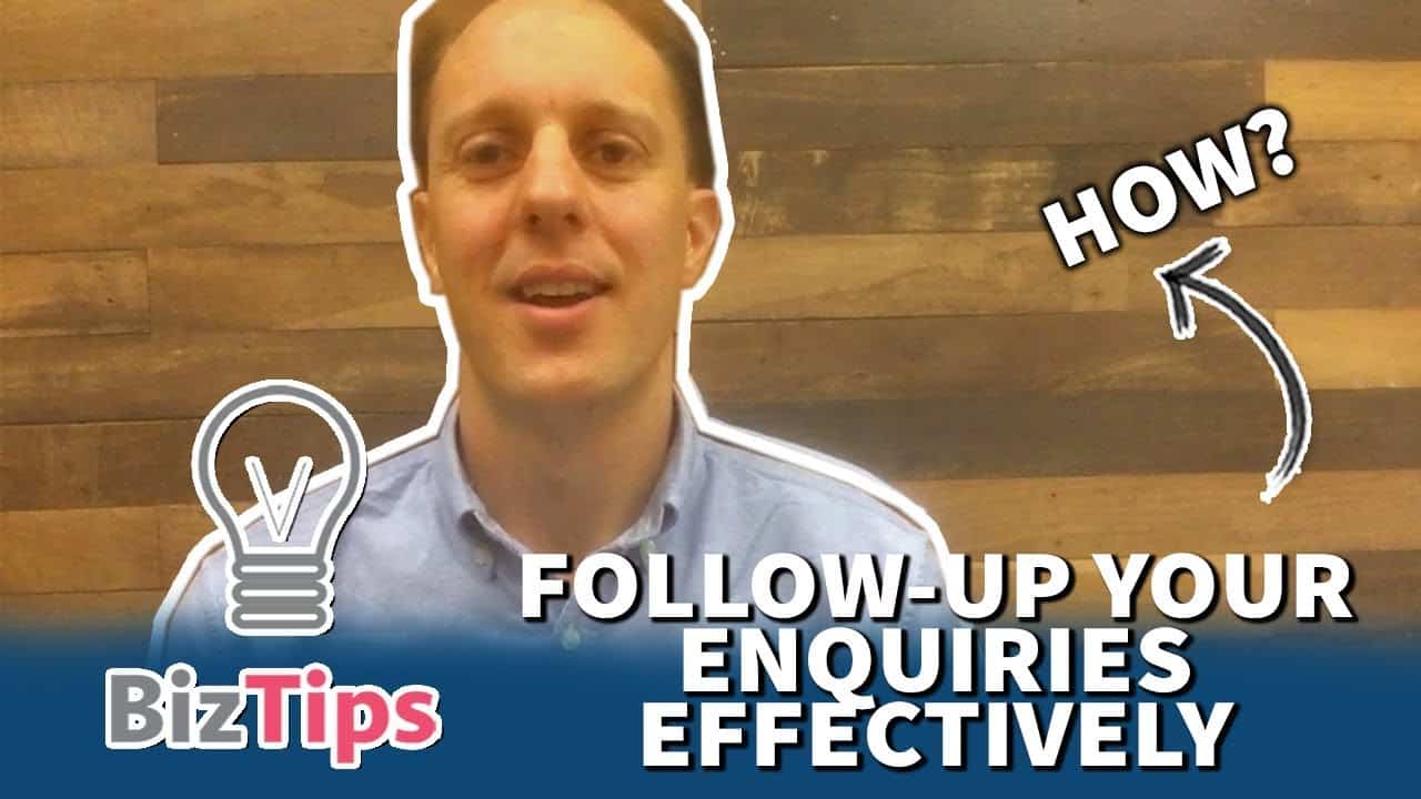 How To Effectively Follow-Up Your Customer Enquiries - Business Success ...